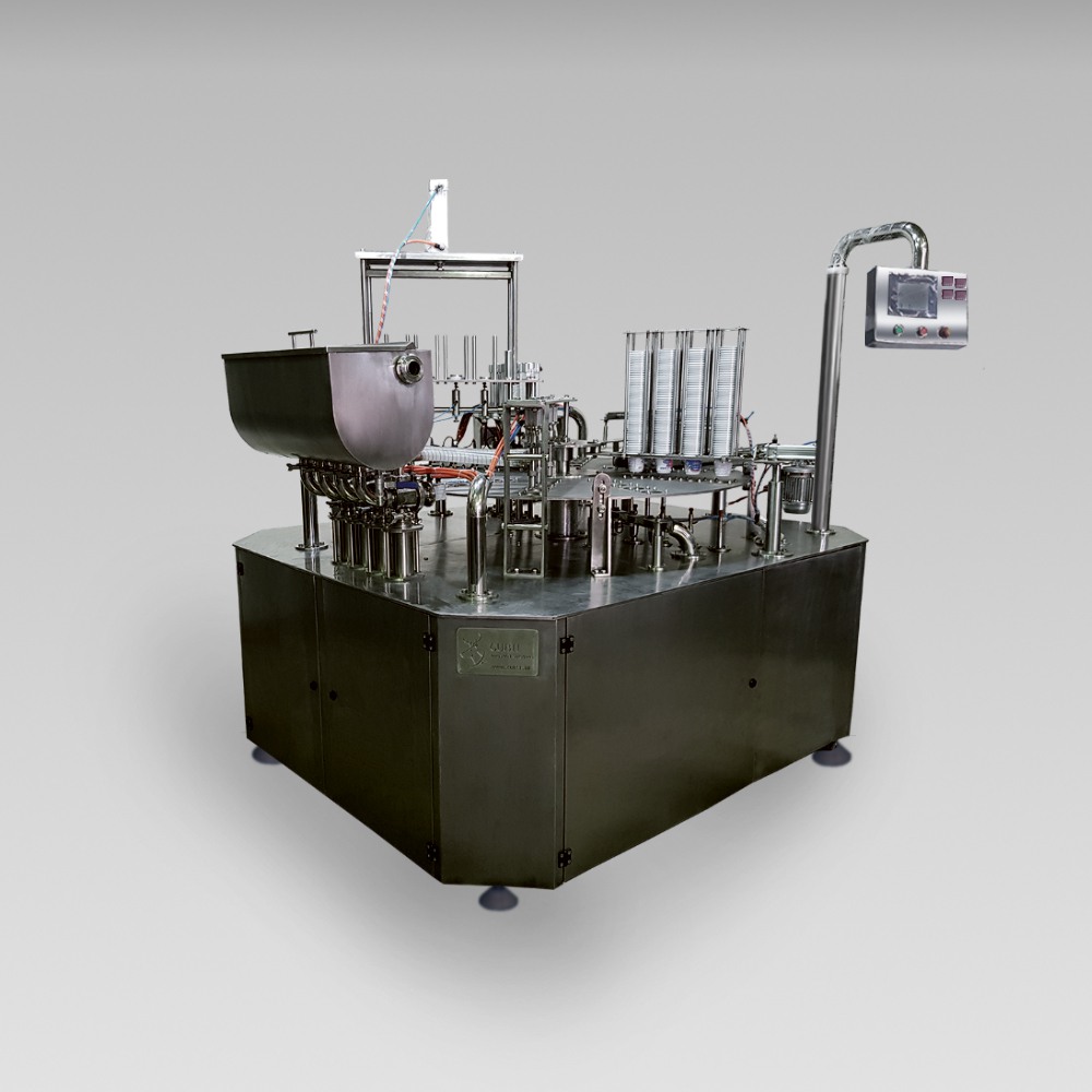 Full Automatic Rotary Filling and sealing Machines - CUBII